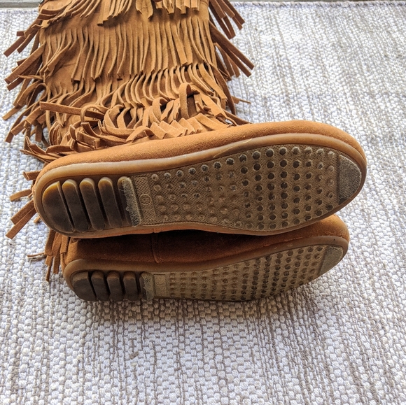 Shoes Of Soul | Shoes | Sos Shoes Of Soul Fringed Moccasin Boots | Poshmark